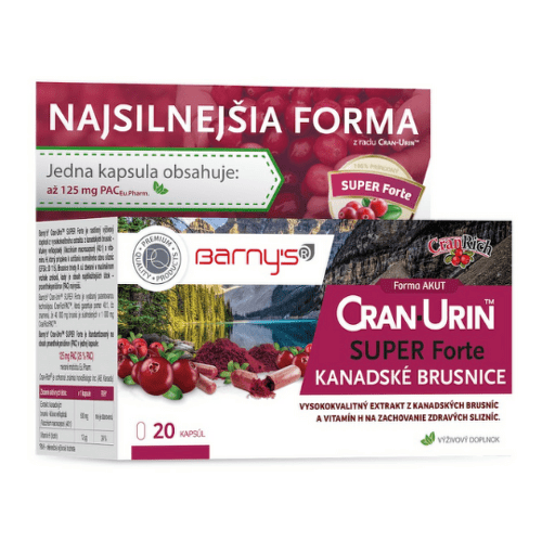 BARNY´S Cran-urin super forte 20 kapsúl | Vitamíny a minerály