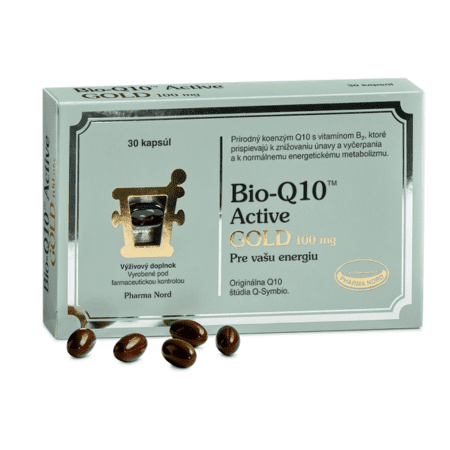 PHARMA NORD Bio Q10 active gold 30 kapsúl | Vitamíny a minerály