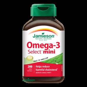 JAMIESON Omega-3 select mini 200 kapsúl | Vitamíny a minerály